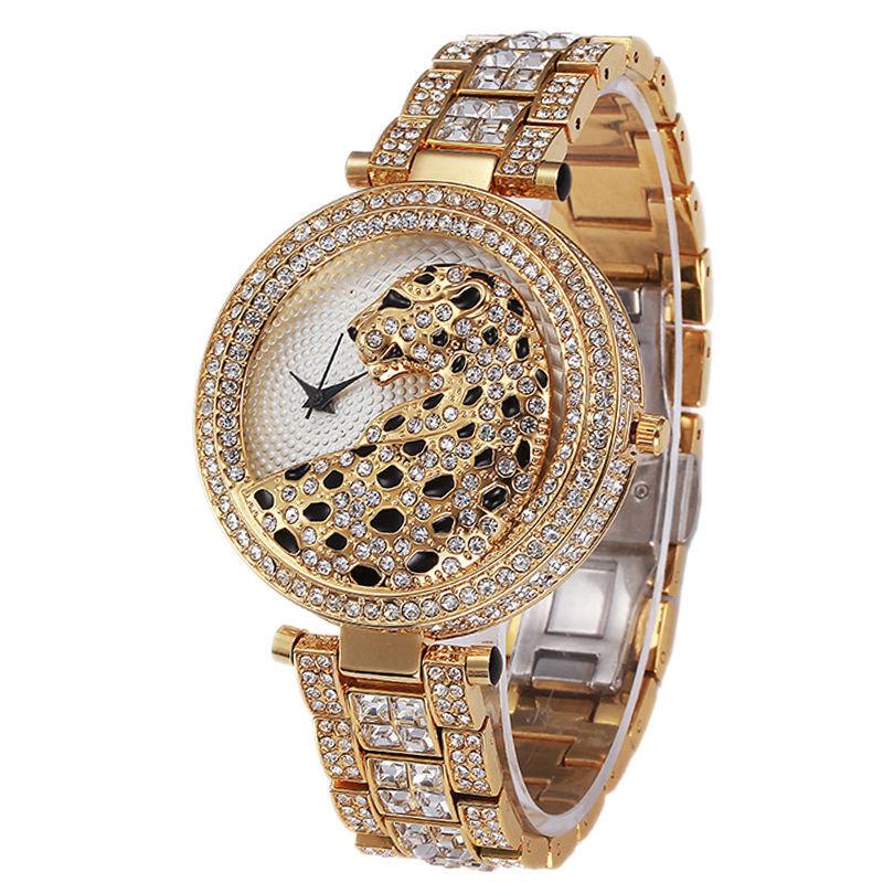 Crystal Diamond Tiger Watch — Kirijewels.com